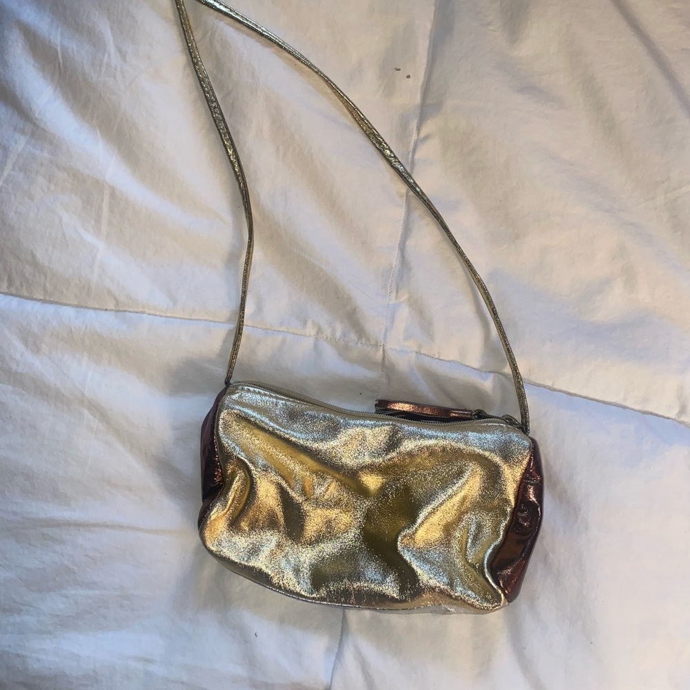 Mini Y2k Gold Silver And Bronze Crossbody - Gem